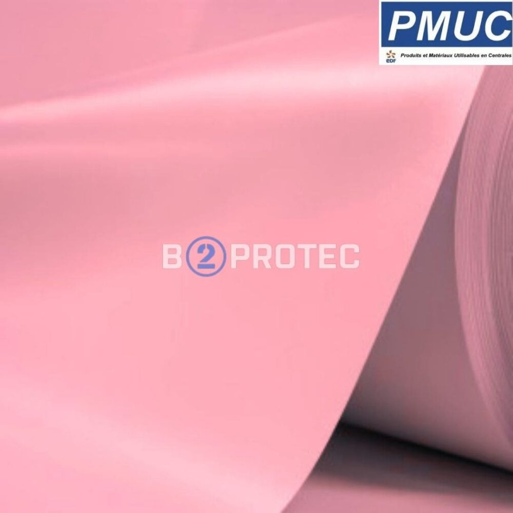 Film polyane rose ignifugé PMUC | b2protec